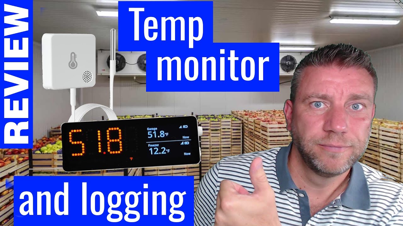 Mocreo M5-Lite: commercial temperature and humidity monitoring and logging - YouTube