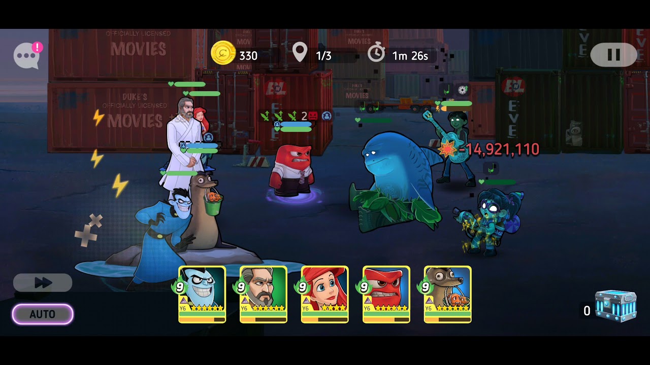 Disney Heroes: Battle Mode Finding Flounder (Final) - YouTube