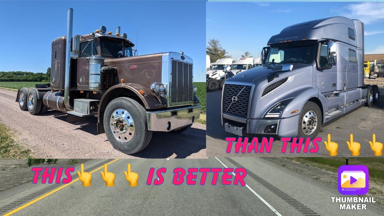 Old Semi Truck Old