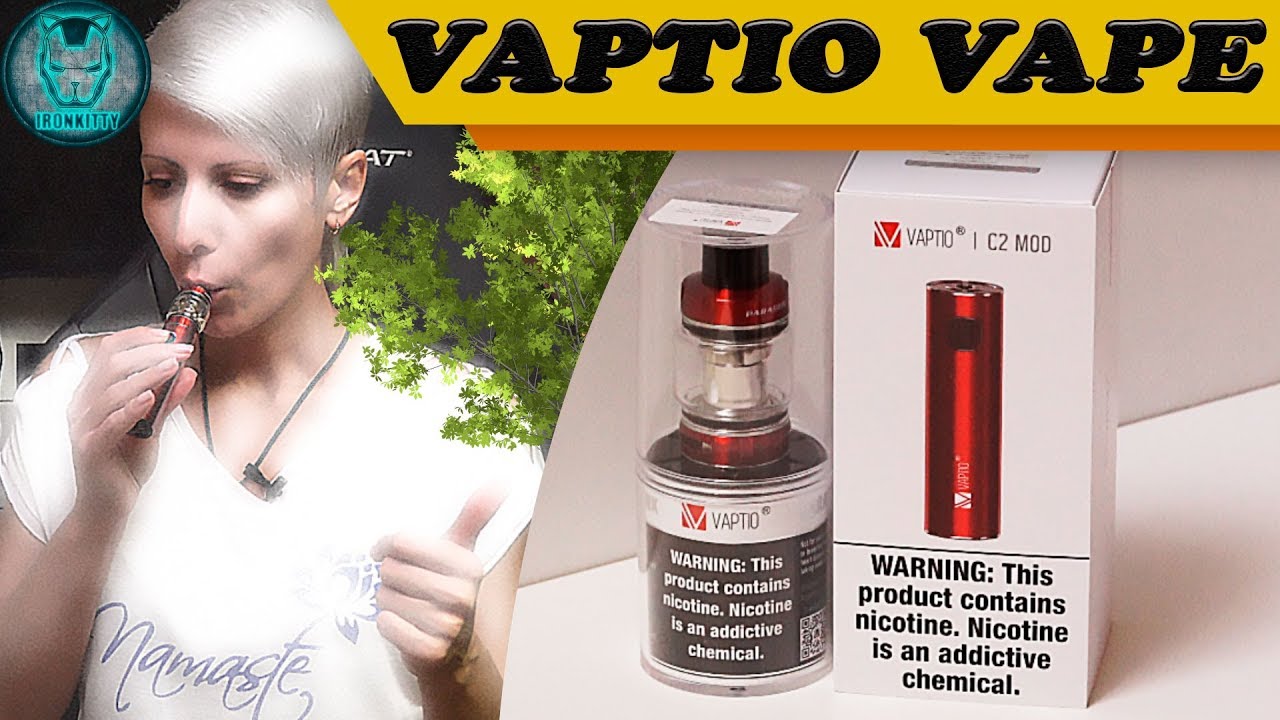 Vaptio C2 Vape Mod & Vaptio PARAGON Tank 8 ml / УБИЙЦА АЙДЖАСТА И ...
