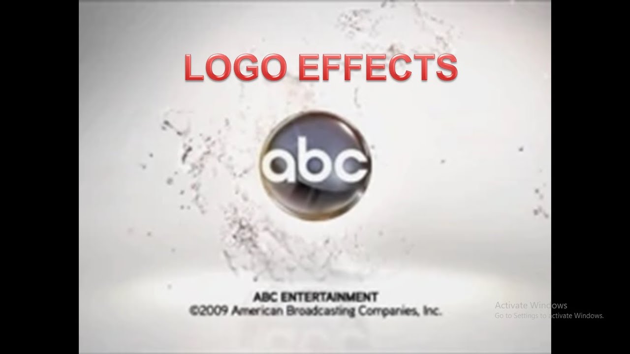 Logo Effects: ABC Entertainment (2009) - YouTube