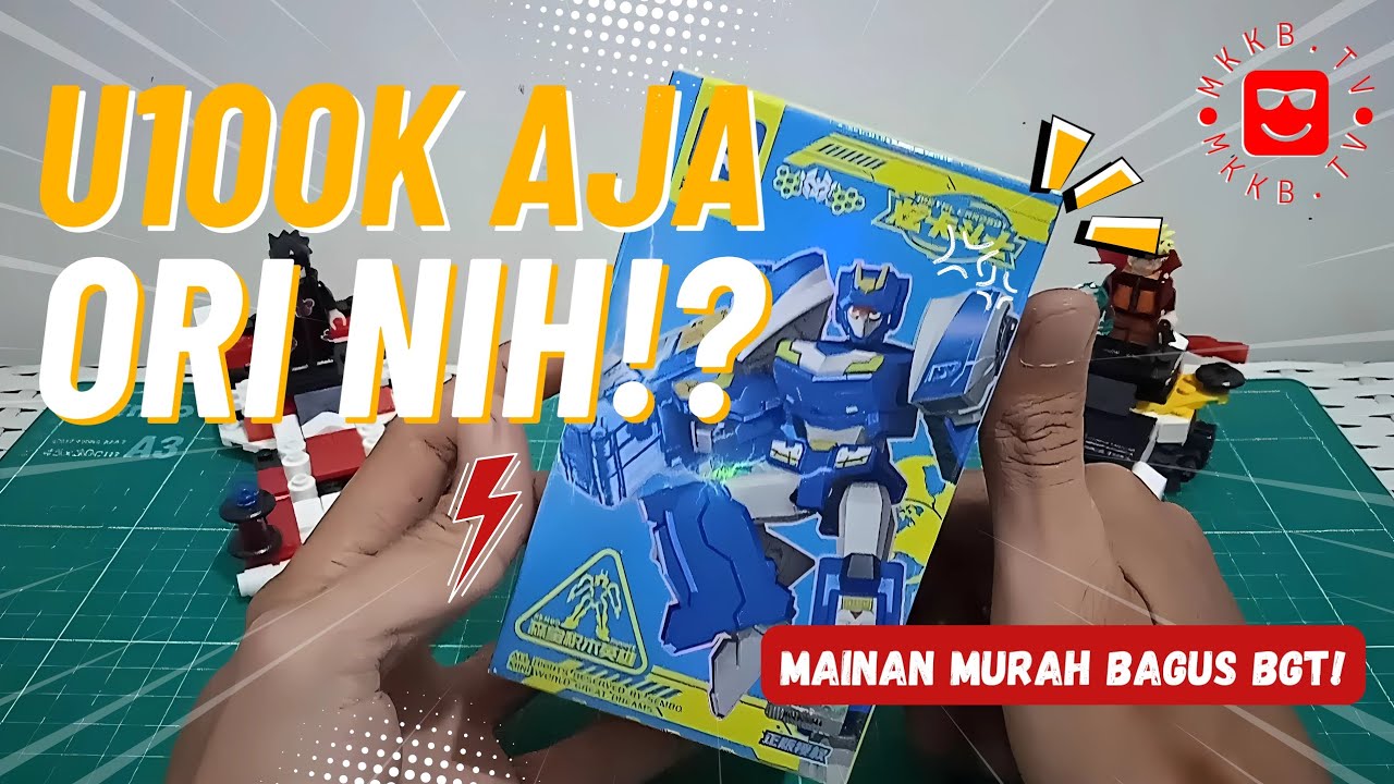 UNBOXING SEMBO BLOCK METAL CARDBOT BLIND BOX! DAPET ROBOT APA YA ...