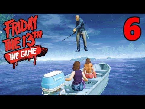 [6] Jason's Flying Boat Ride!!! (Let's Play Friday The 13th The Game ...