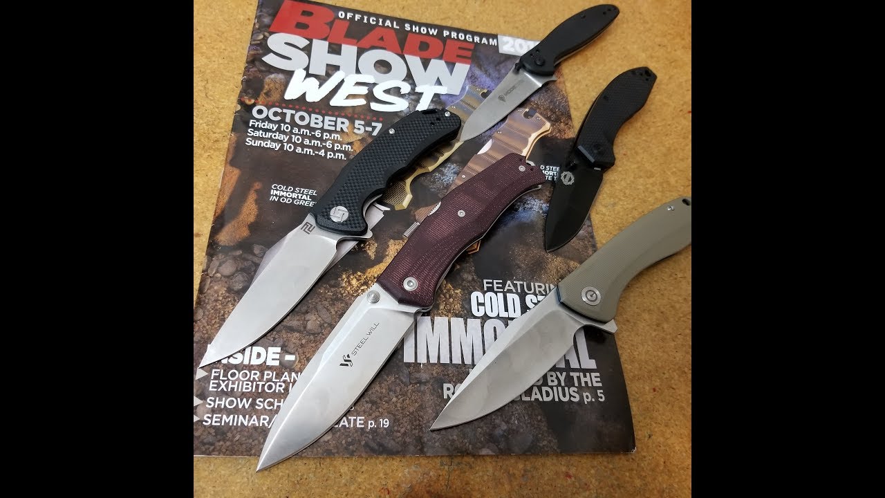 Blade Show West Pick Ups and Recap...Finally! - YouTube