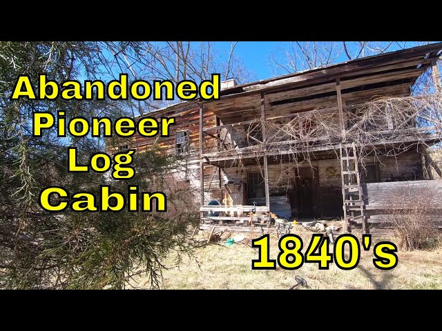 Inside An Old Pioneer Cabin