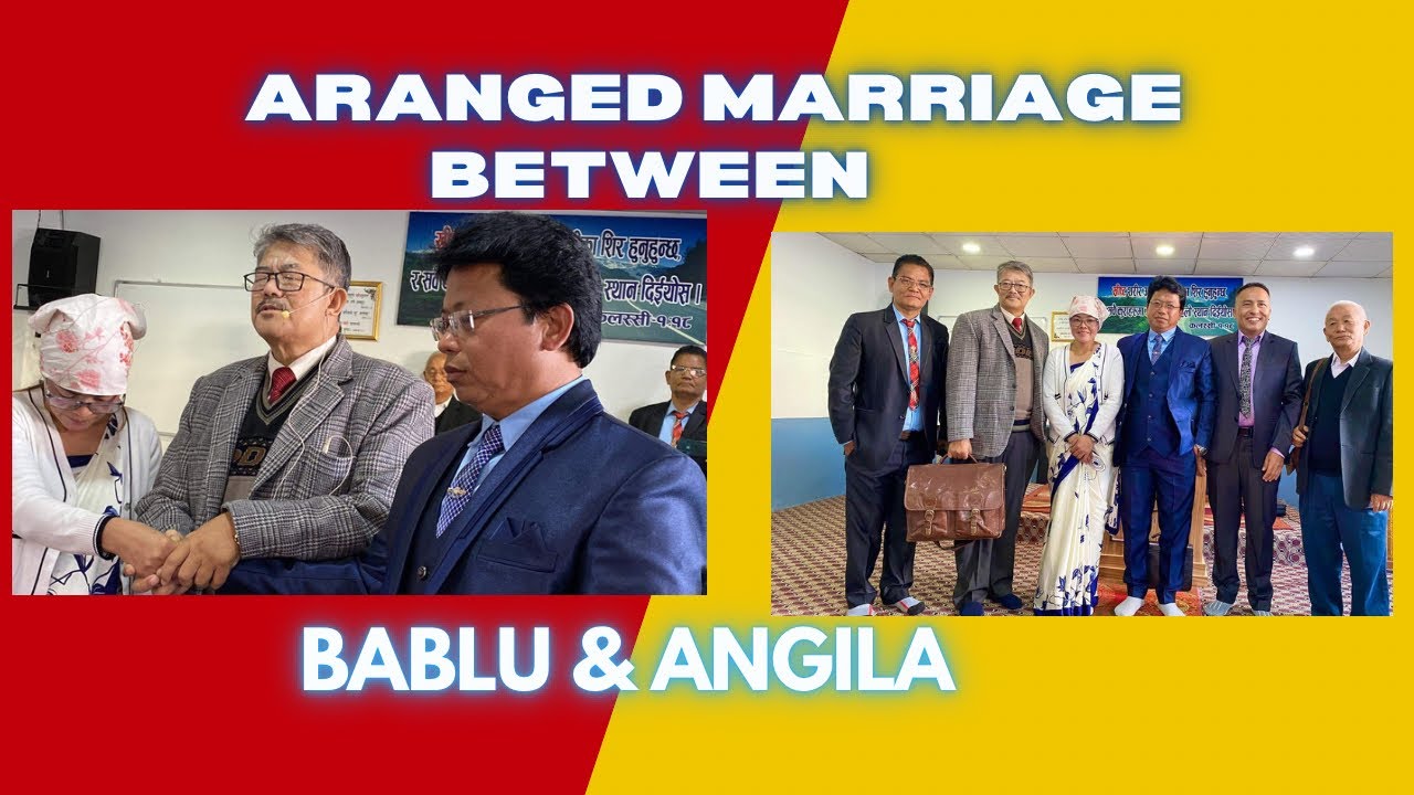 Arranged marriage between Anjila & Bablu subba, #kathmandu#nepal# - YouTube