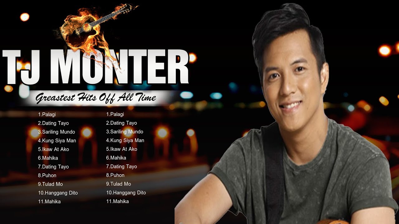 OPM TAGALOG LOVE SONGS of TJ Monterde ~ Top Hits Philippines 2024 - YouTube