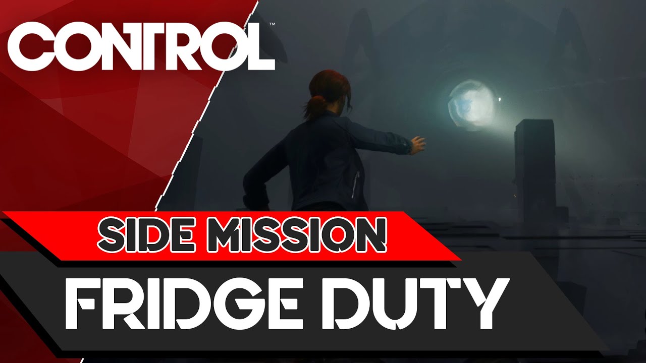 CONTROL - Fridge Duty Side Mission - Former Boss Fight [PC MAX 1080p60 ...