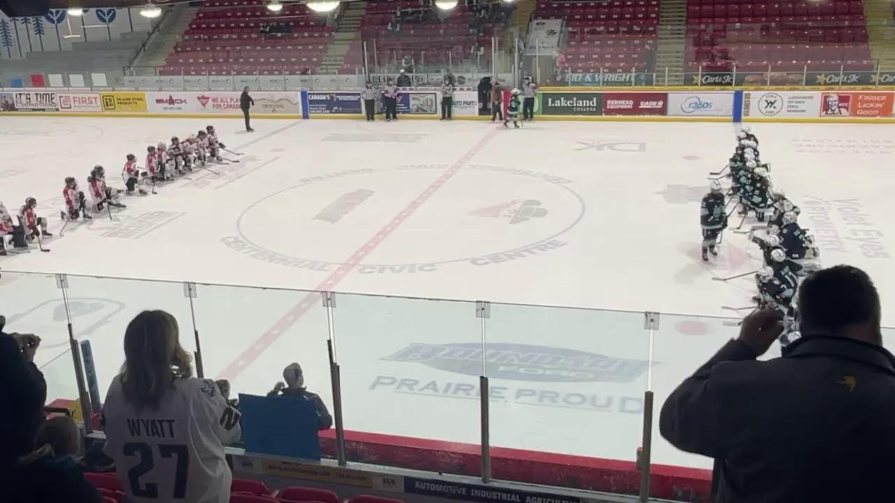 U15 AA Ice Blue Vs Red Deer Mar 22 - YouTube