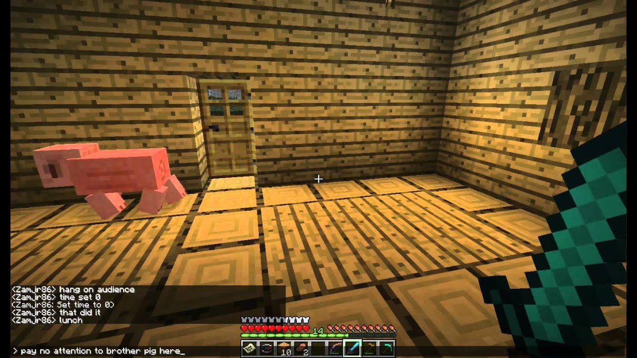 Minecraft Farm town tour - YouTube