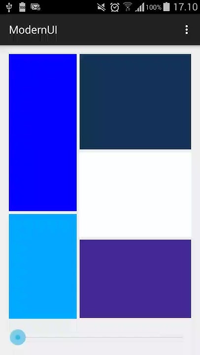 Coursera Android Modern UI Assignment - YouTube