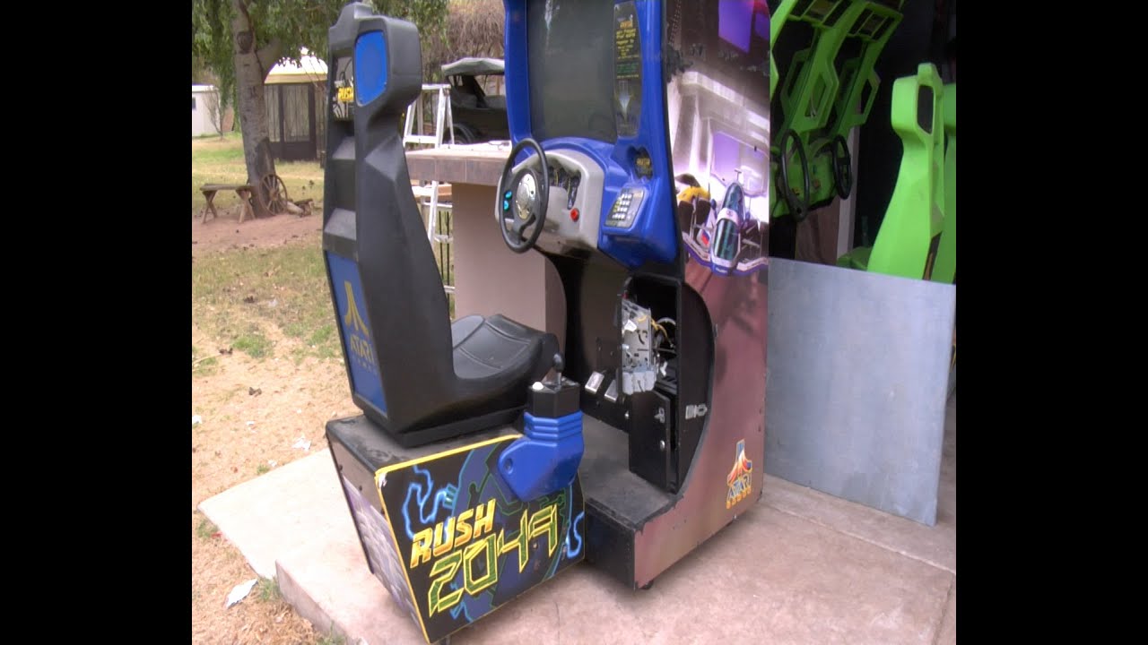 Atari Rush 2049 Arcade Machine Restore Episode 1 - YouTube