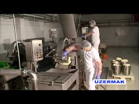 Uzermak CS 200 dairy processing machinery - YouTube