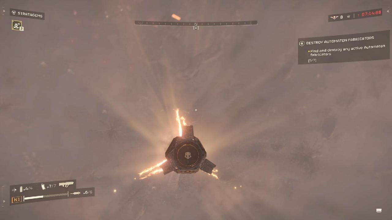 HELLDIVERS 2!! solo lvl 8 super sample Exfil - YouTube