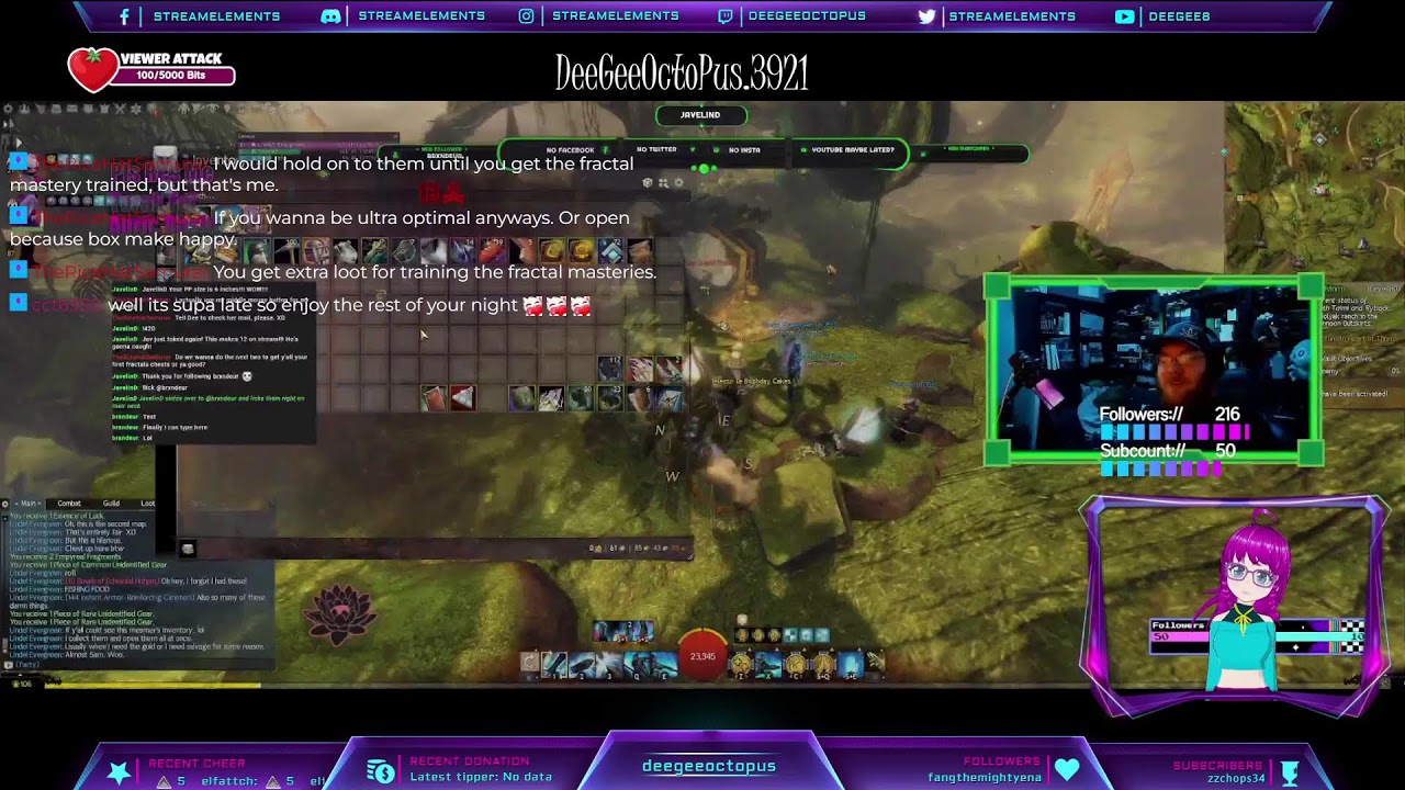 Streamin with @Javelind! Guild Wars may steal me away from him tho ...