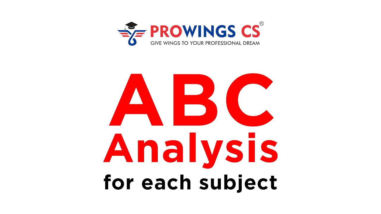 ABC Analysis for each subject - YouTube