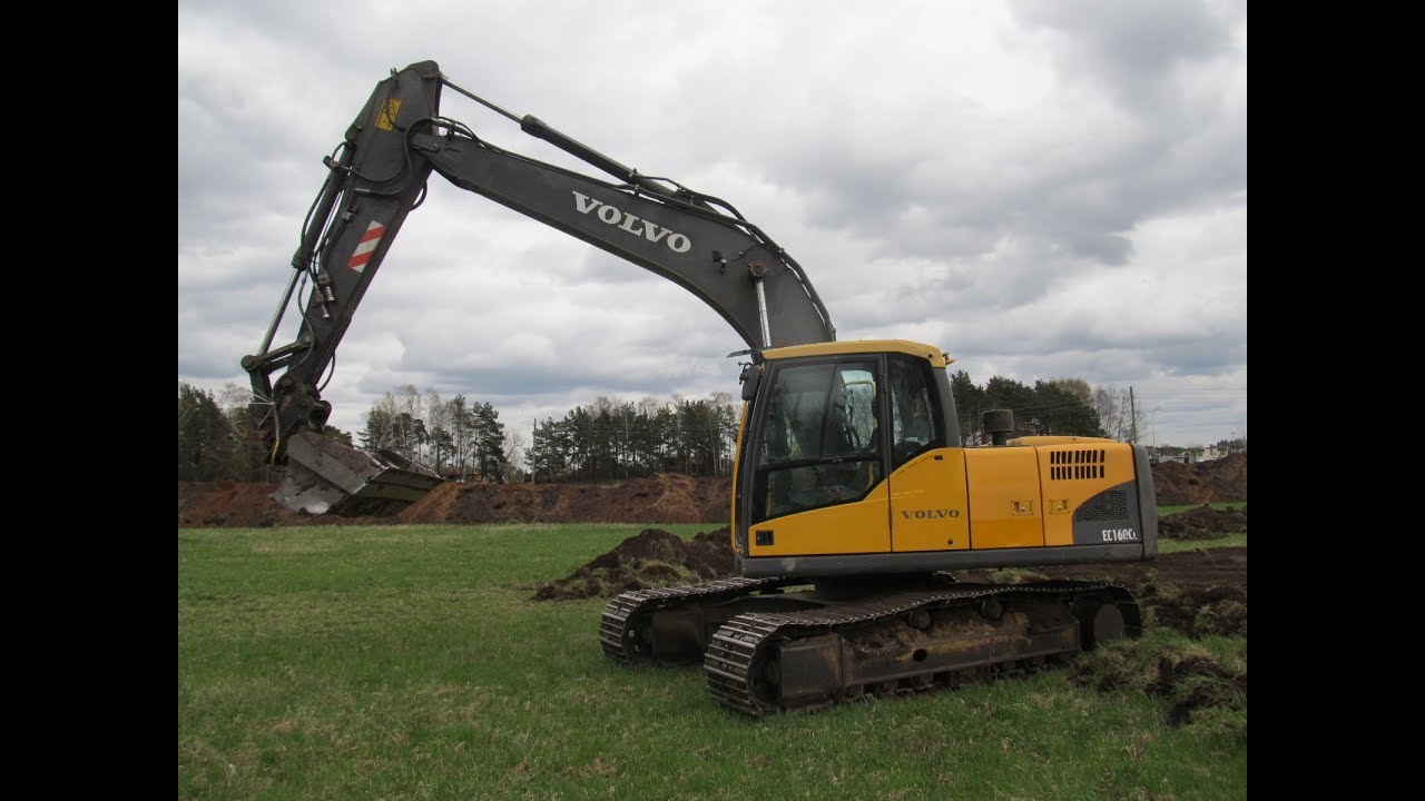 Дали Прокатиться (VOLVO EC 160 Cl ) - YouTube