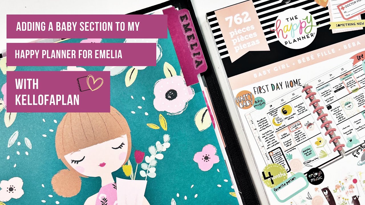 Adding a Baby Section to My Planner! - YouTube