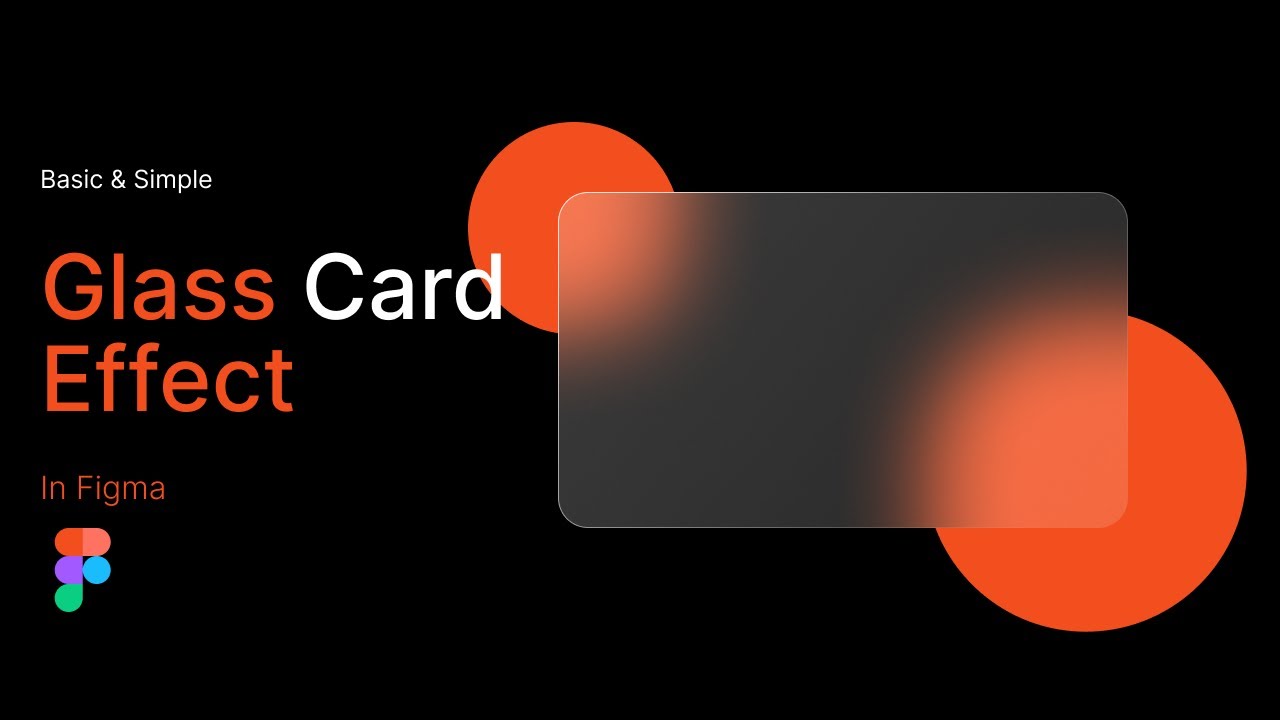 Simple Glass Effect | Trand Glass Design | Figma Tutorial | 2022 - YouTube