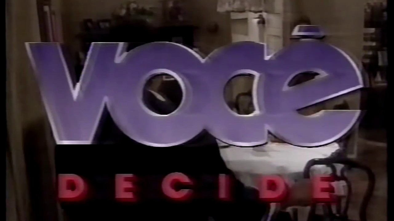 Chamada: Você Decide - Rede Globo (09/12/1992) - YouTube