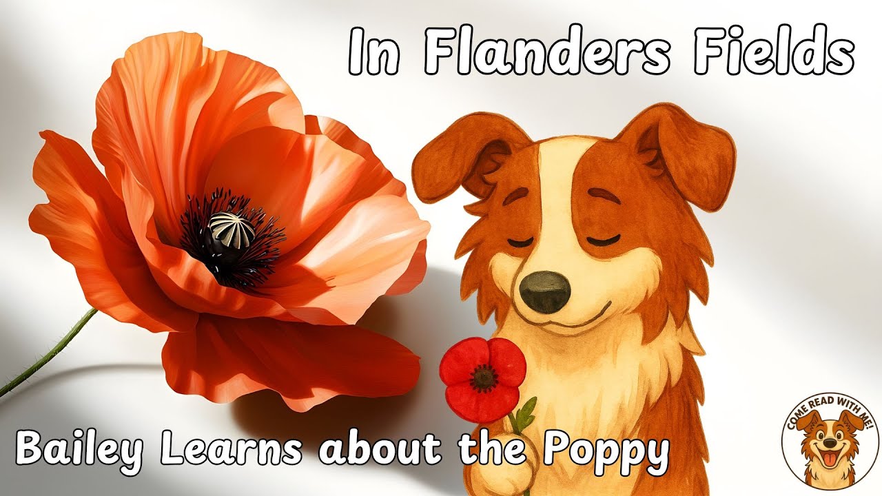 In Flanders Fields poem | Bailey and the Poppy: A Gentle Moment of ...