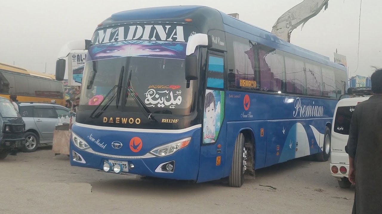 Quetta Buses Sorab Goth Bus Terminal Karachi - YouTube