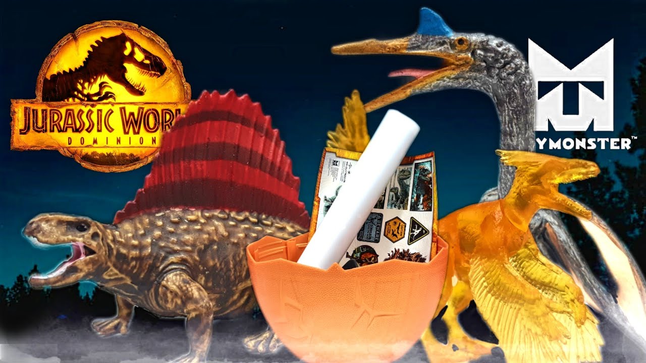 New Dimetrodon, Quetzalcoatlus and Pyroraptor! Jurassic World Dominion ...