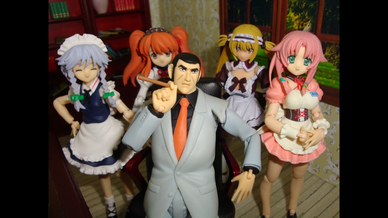 SEXY MAIDS (parte 1) - foto comic - manga - stopmotion Figma - YouTube