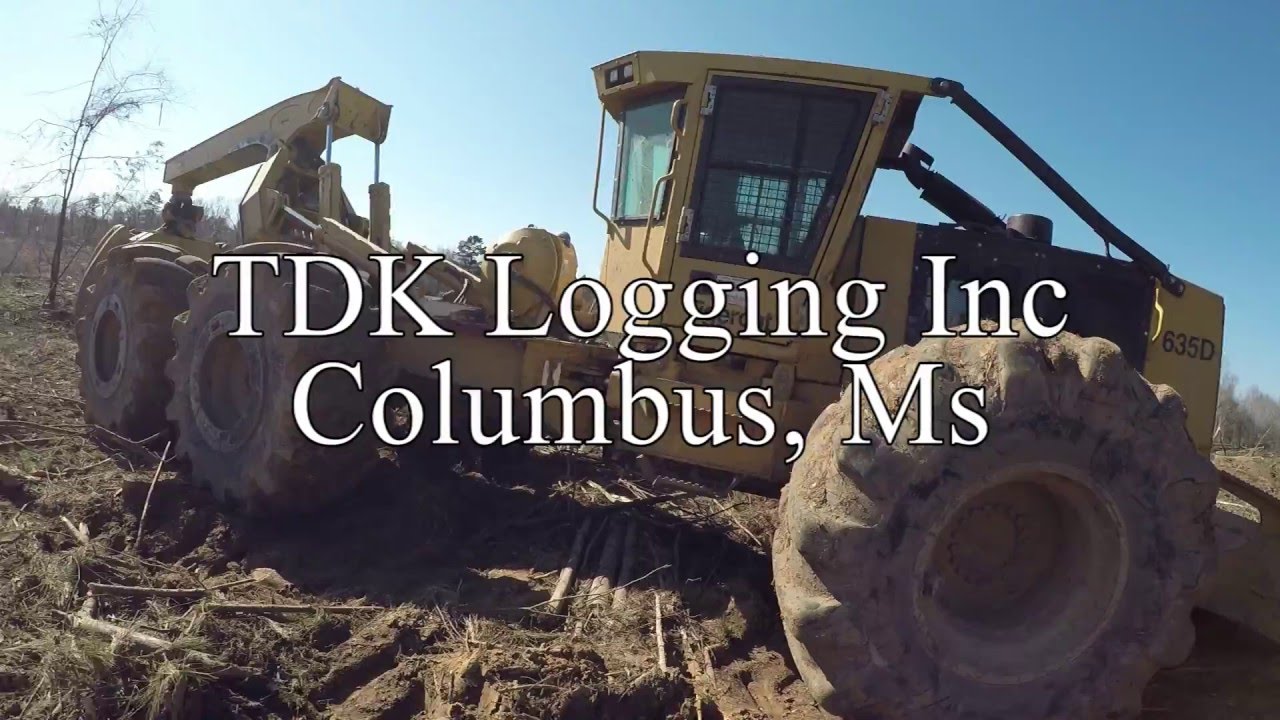 TIGERCAT 635D loaded! - YouTube