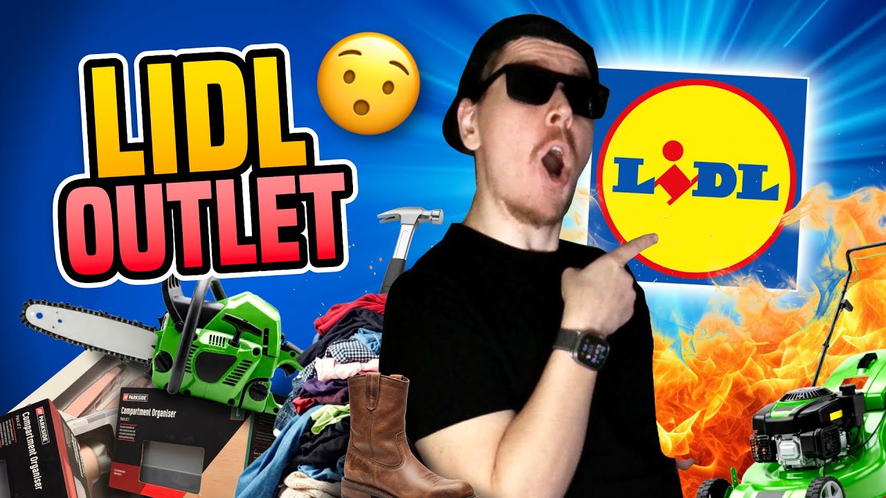LIDL OUTLET! kraviny, nebo užitečné věci? - YouTube