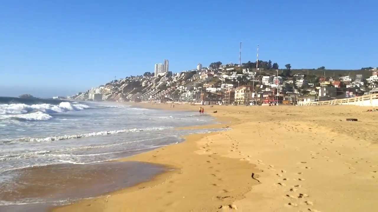 PLAYA DE REÑACA - VIÑA DEL MAR & CHILE - YouTube