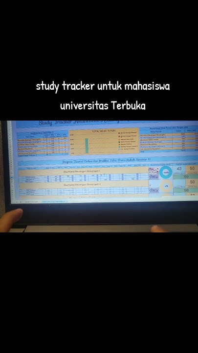 study tracker tuton mahasiswa ut #produkdigital #studymotivation #studyjourney # ...