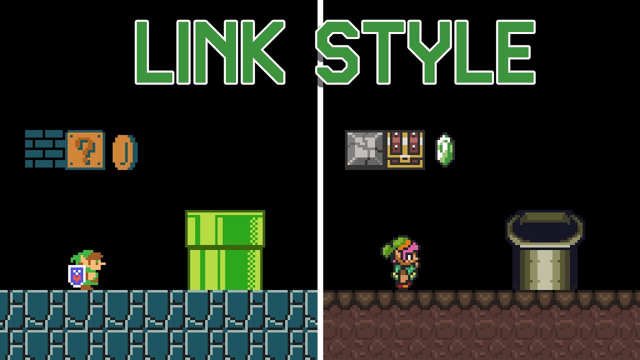 New Link Style in Super Mario Maker 2 - YouTube