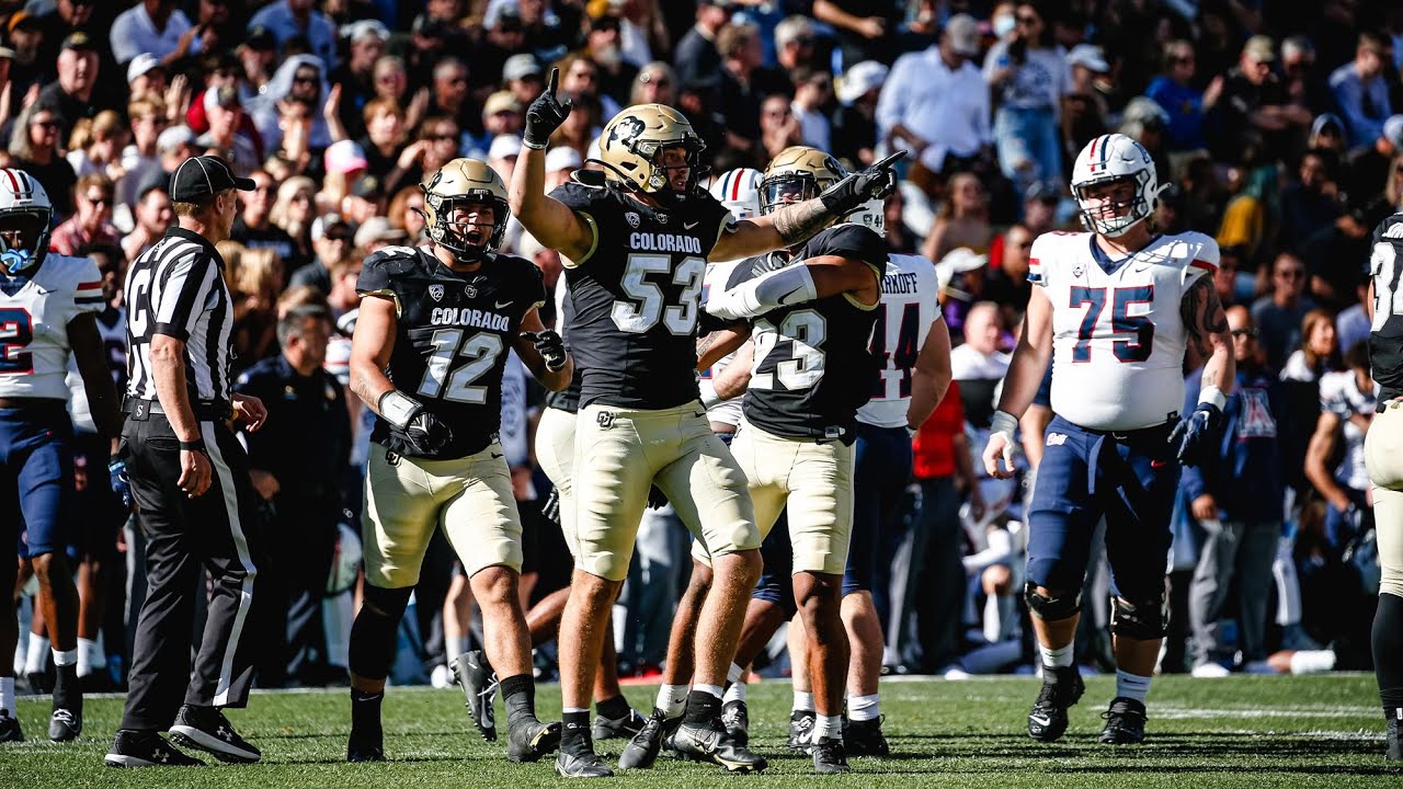 Colorado grabs first Pac-12 win in 34-0 shutout against Arizona - YouTube