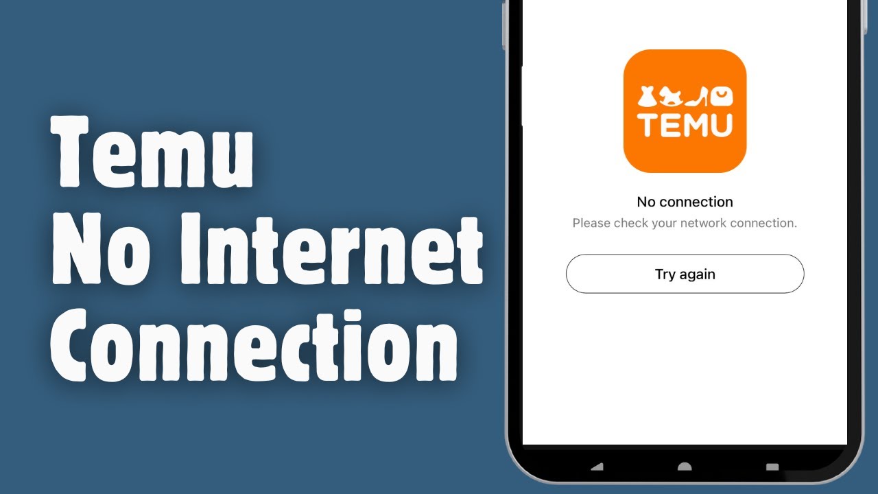 How to Temu App No Internet and Not Network Connection | Fix Temu App ...