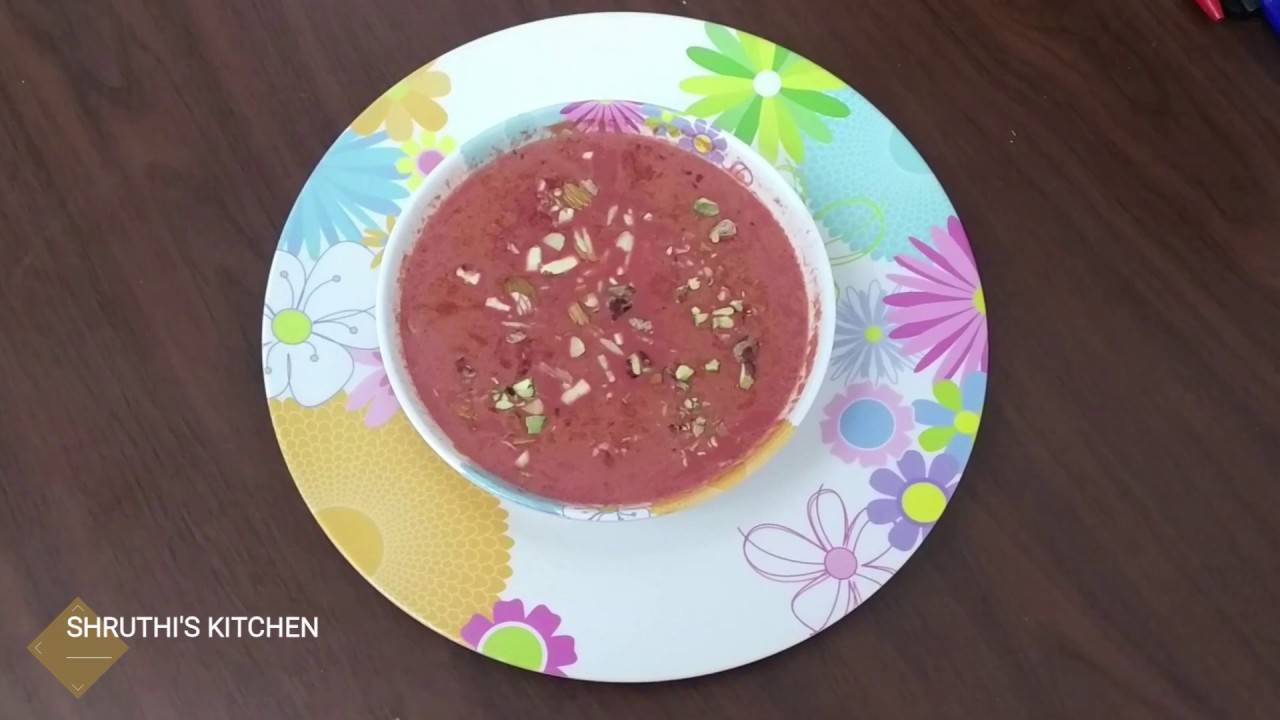 BEETROOT GHEER Recipe in Tamil | Dessert Recipe - YouTube