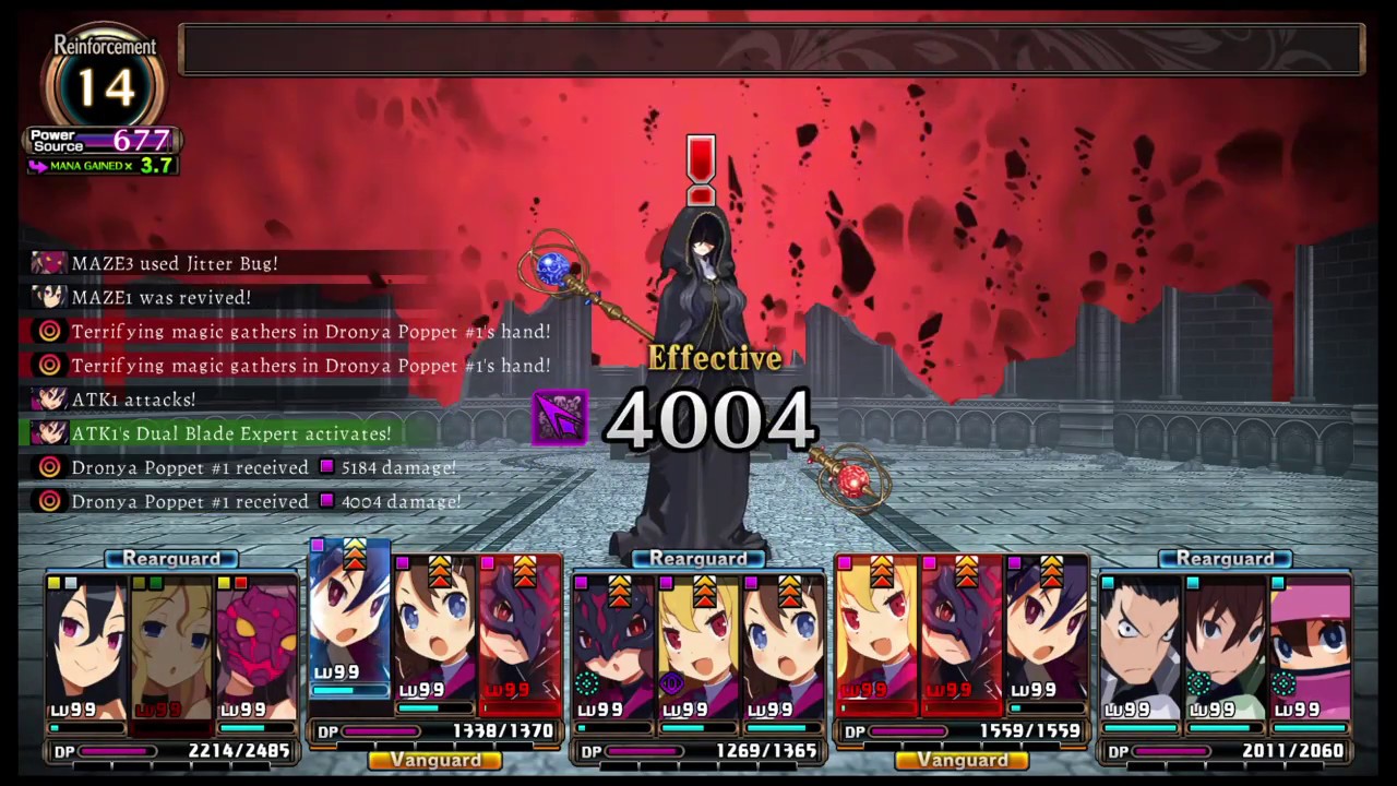 Labyrinth of Refrain: Coven of Dusk - Dronya Poppet #1 boss battle ...