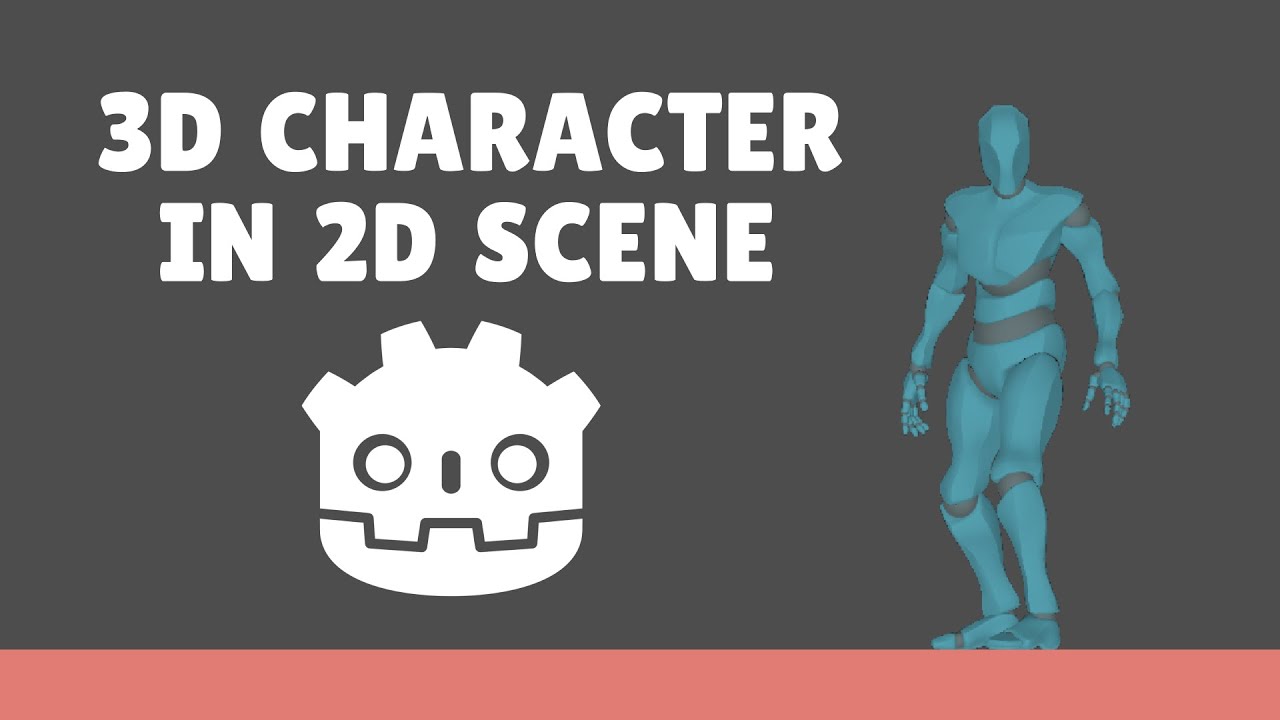 3D Model in 2D Scene - Godot 4 - YouTube