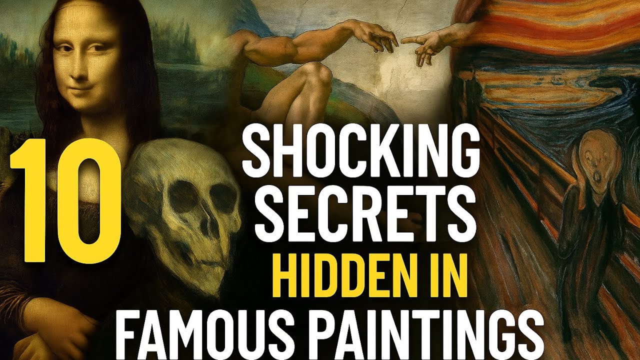 Top 10 Shocking Secrets Hidden in Famous Paintings - Go IT
