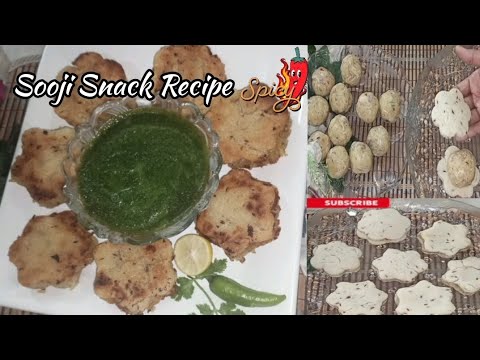 | Sooji Snack Recipe | |Evening Snack Recipe | | Ramzan Special Kabab ...