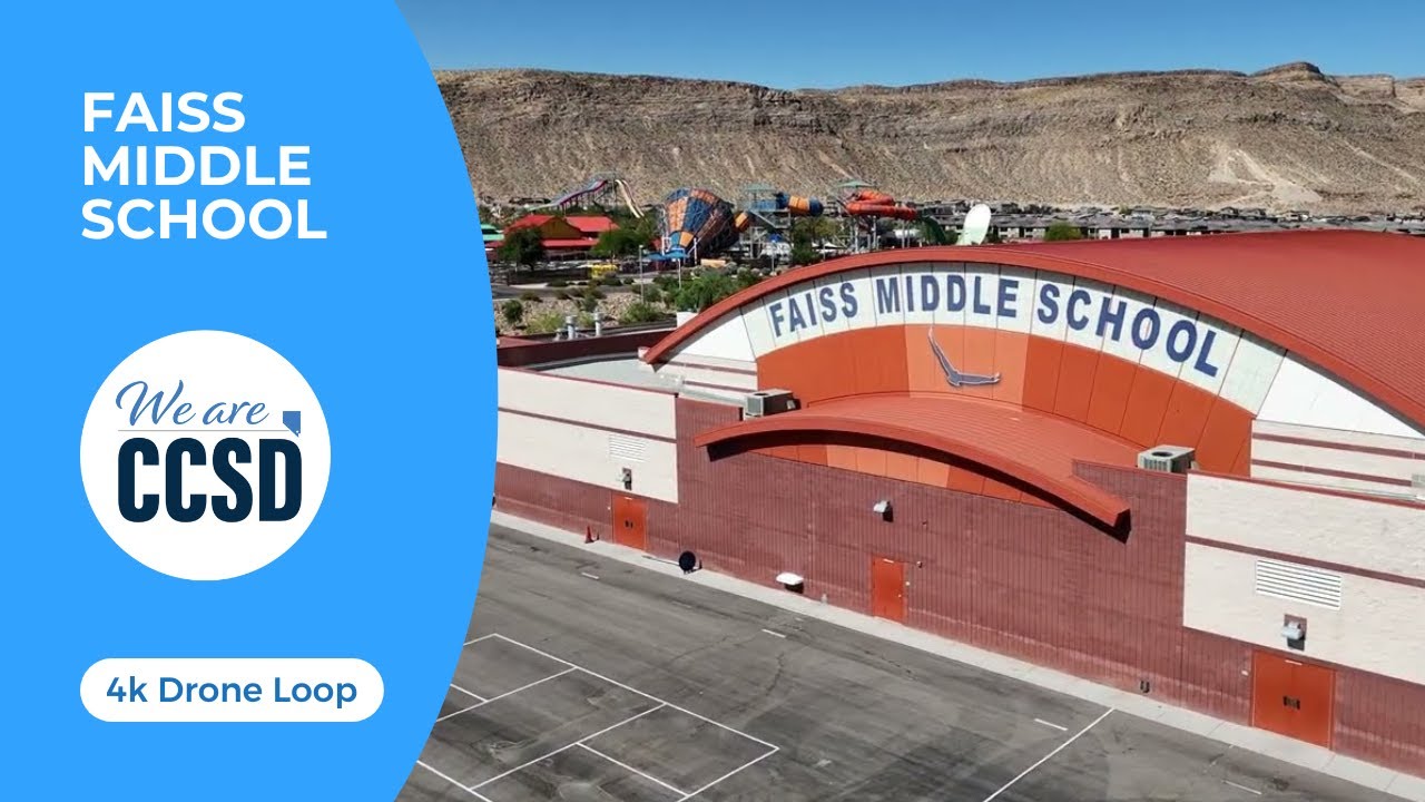 Wilbur & Theresa Faiss Middle School - 4k Drone Loop - YouTube
