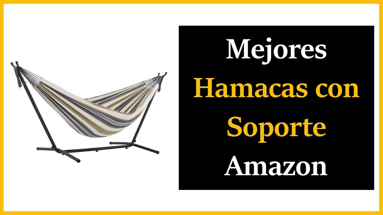 TOP 5 Mejores Hamacas con Soporte Calidad Precio 🥇 Amazon - YouTube