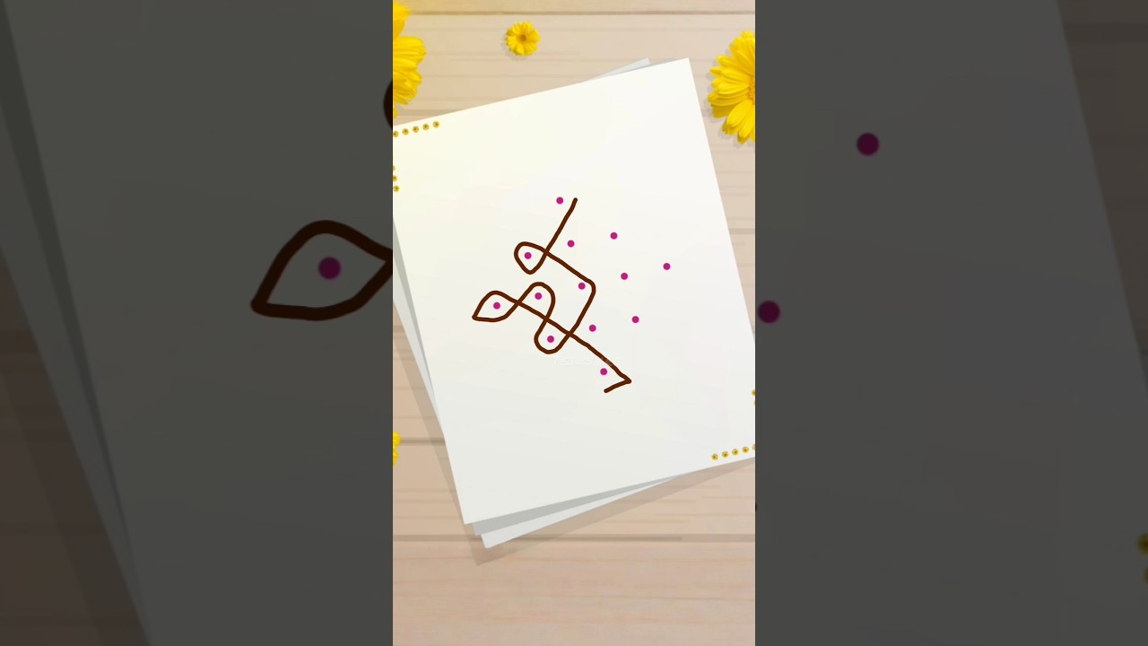 🌸💫#rangoli #indianart #love #festival #positivevibes #muggulu # ...