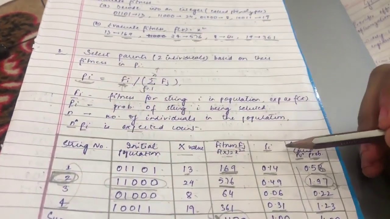 Genetic Algorithm Introduction Unit 5 - YouTube