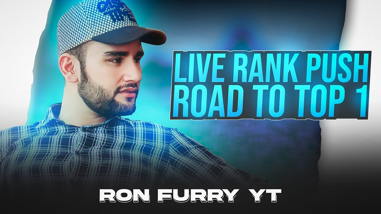 RANKED #6 LETS GO TOP #1 || RON FURRY YT IS LIVE || #PUBG #LIVE - YouTube
