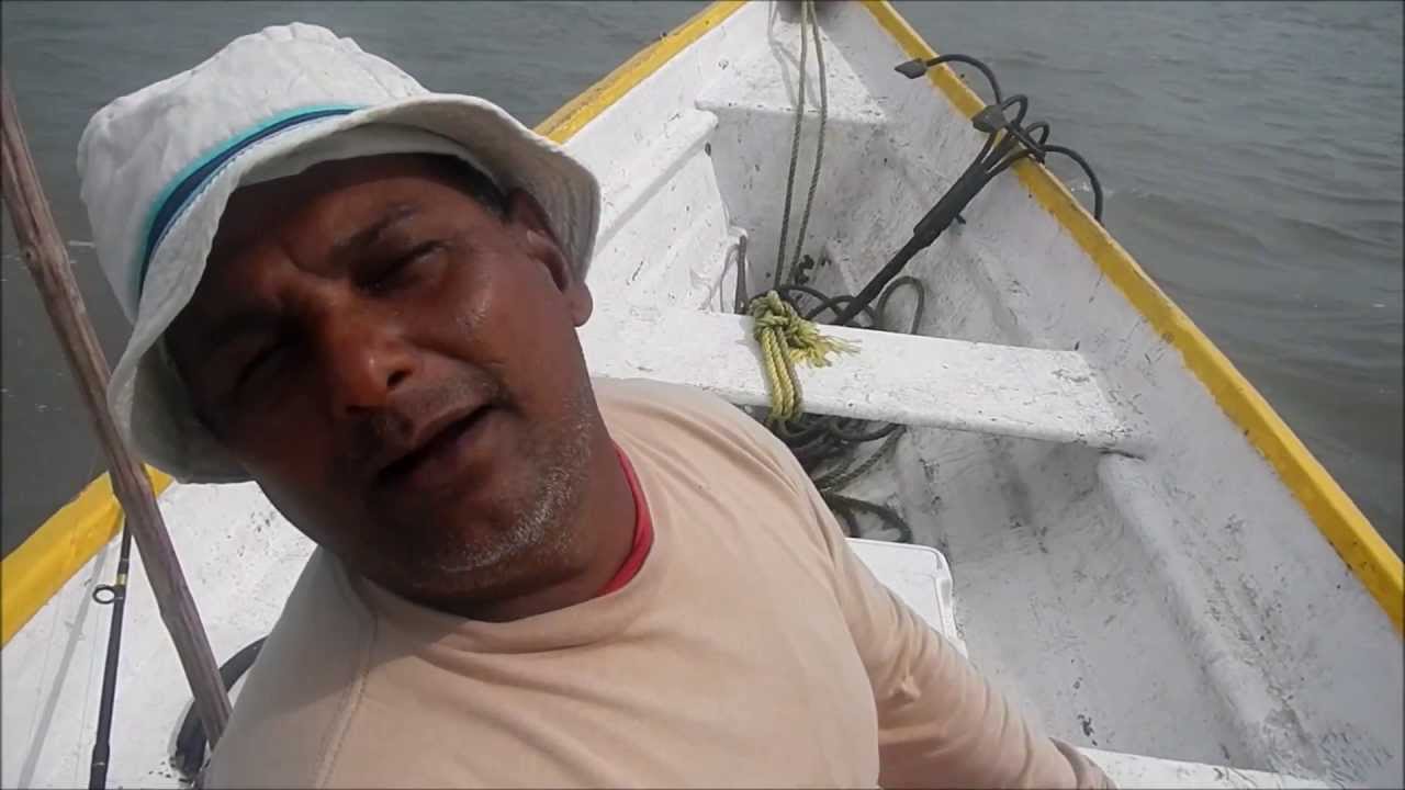 Fishing in Trinidad in the Gulf Of Paria - YouTube