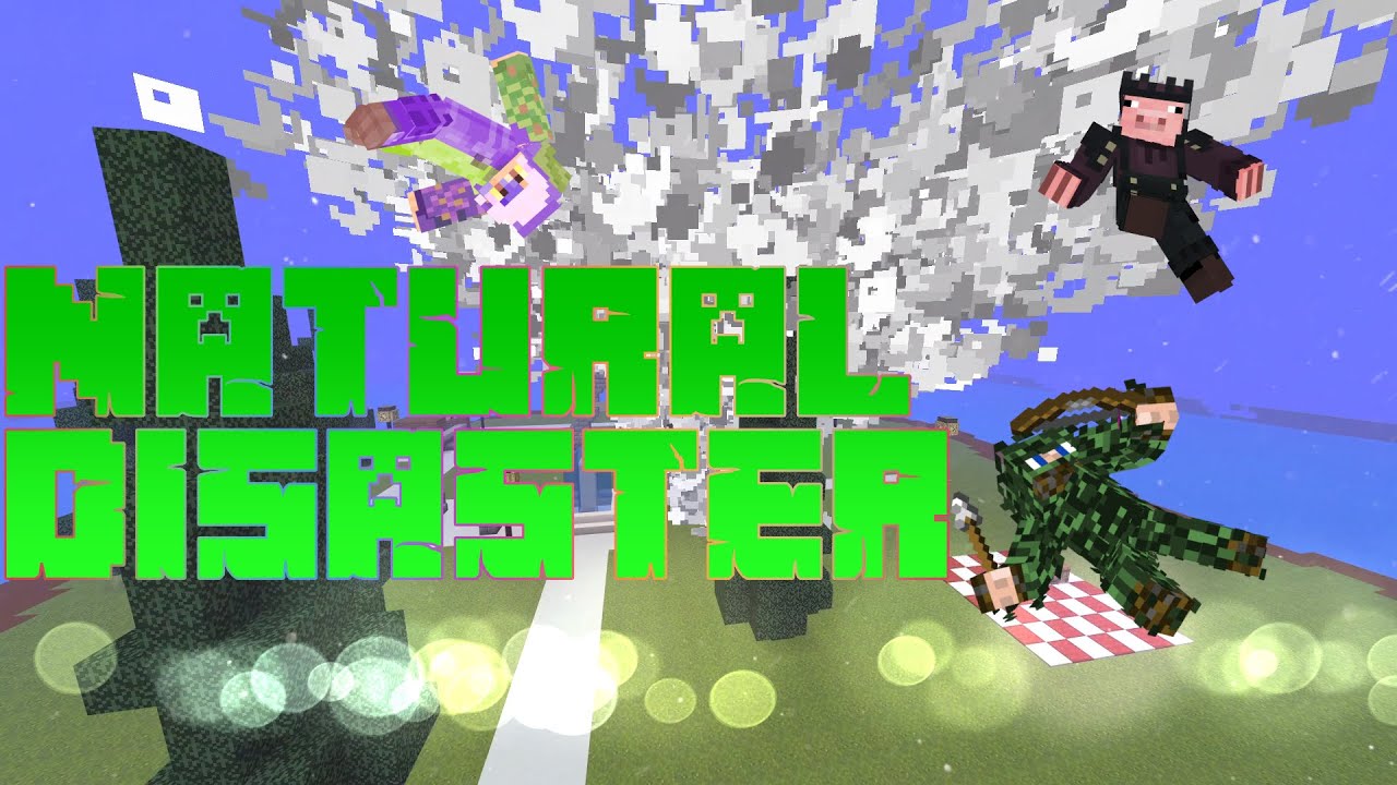 Roblox Natural Disaster Minecraft remake - YouTube