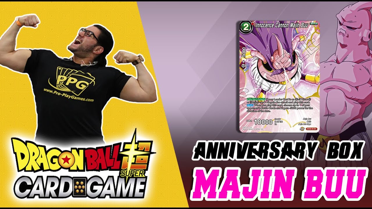 ANNIVERSARY BOX MAJIN BUU deck update Ft. Peter Cattani - YouTube