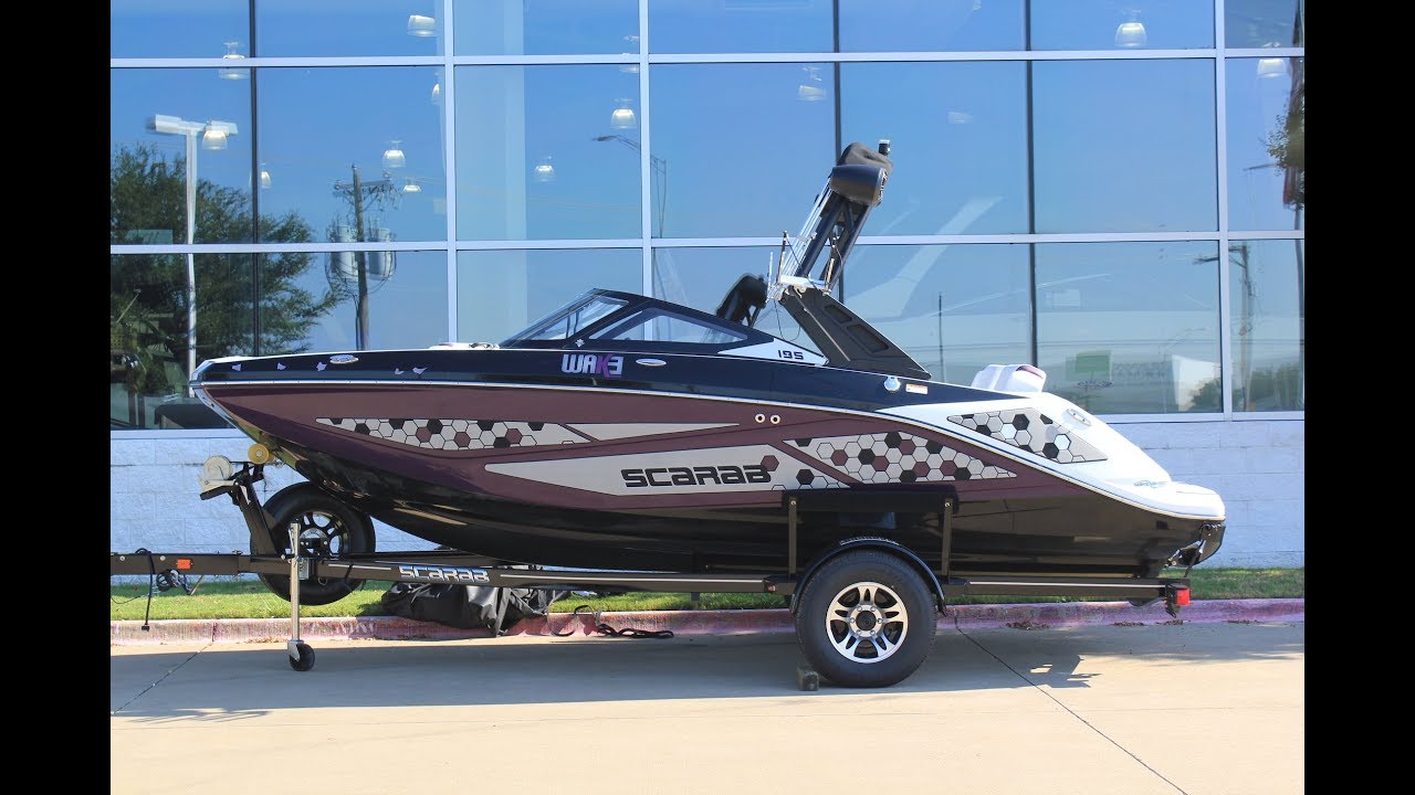 2020 Scarab 195 ID For Sale at MarineMax Dallas - YouTube