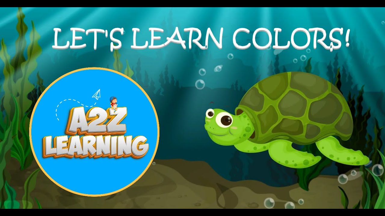 A2ZLearning: ZeeZoo's Colorful Beach Adventure! Let's Learn Colors ...